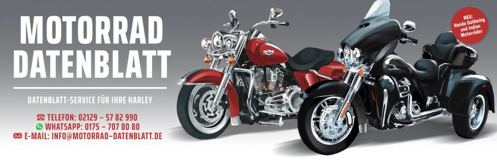 motorrad-datenblatt.de | Harley Davidson Datenblatt COC Abgasgutachten ...